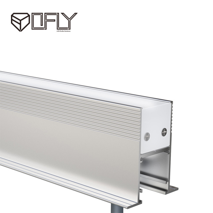 Support de plafond de mur de plancher enfoncé par Manche en aluminium ...